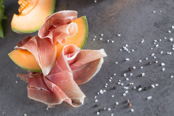 Jambon mix. Ham. Traditional Italian and Spanish salting, smoking, dry ...