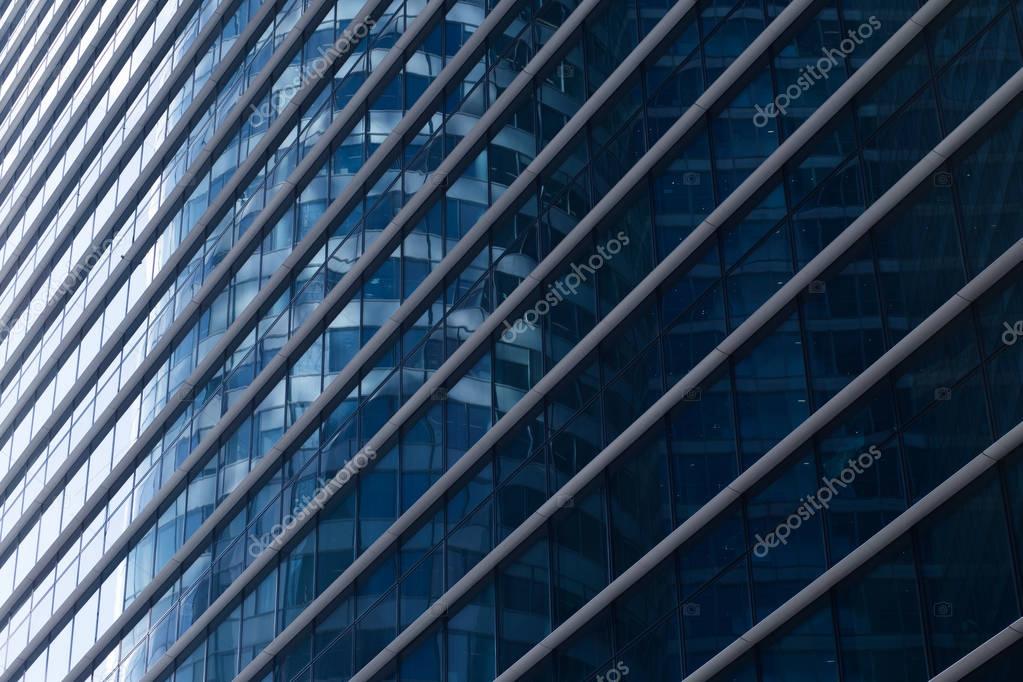 Rascacielos fachadas de cristal en el centro de negocios de París La ...