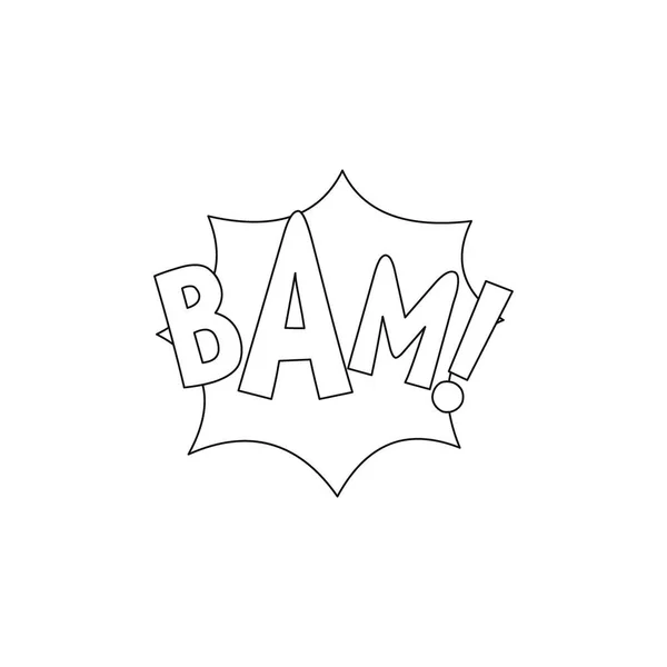 Comic speech bubble, outline style Stock Vector Image by ©keltmd #168241680