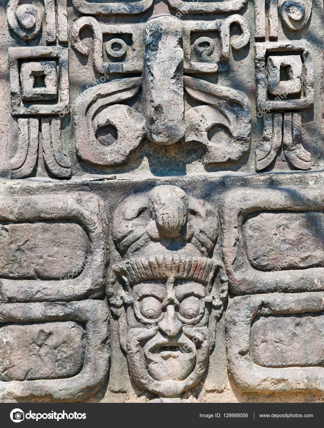 Aztec Stone Carvings