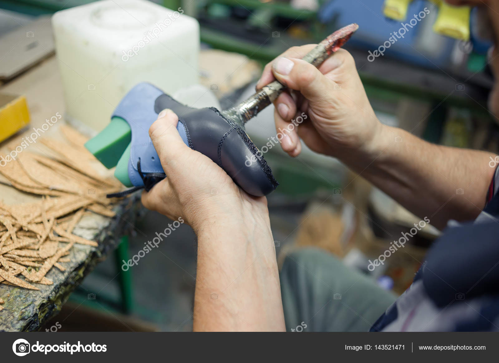 Shoemaking is the process of making footwear. — Stock Photo © alipko ...