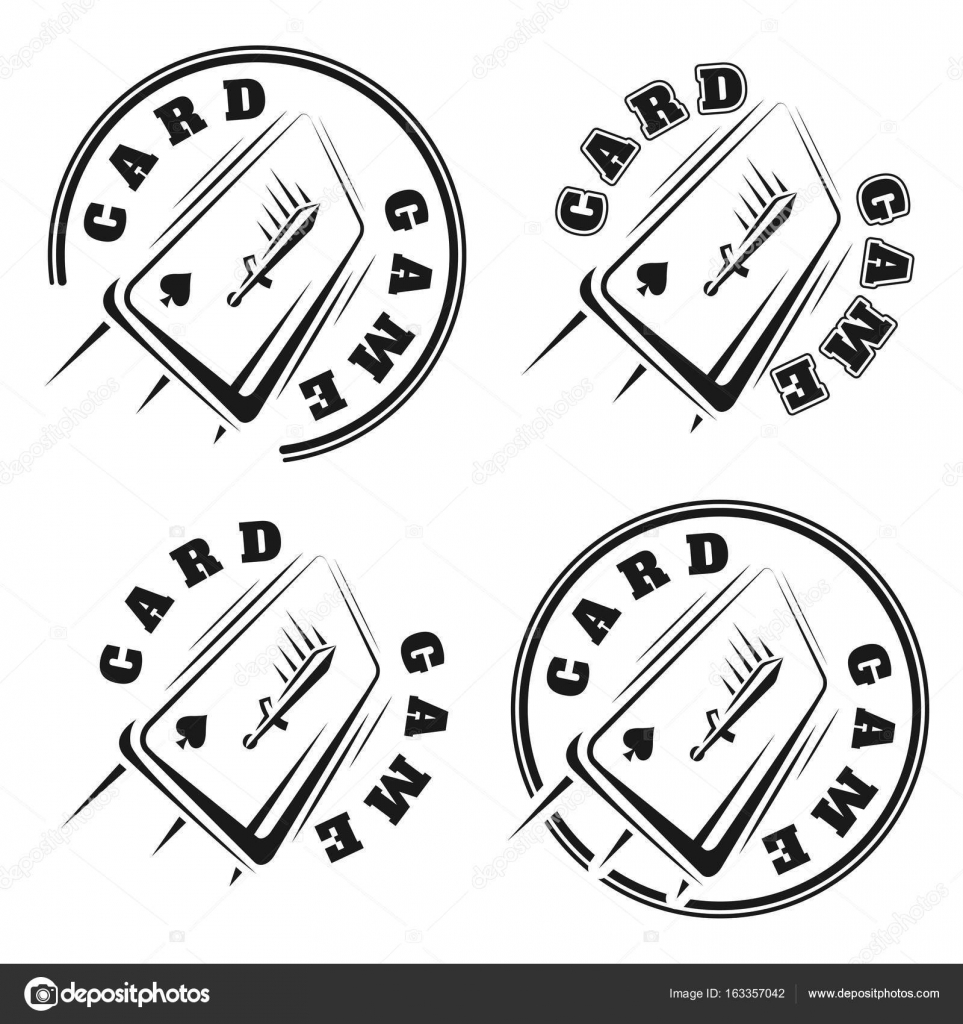 Emblem of the card game. Stock Vector Image by ©Makalo86 #163357042