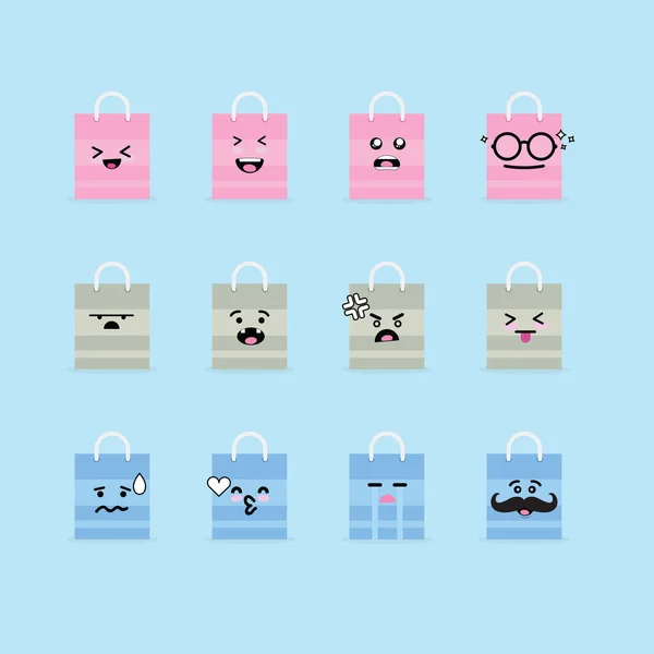 Smilies Emoji Emoticon Face Milk Box Lot Variation Stock Vector by ...