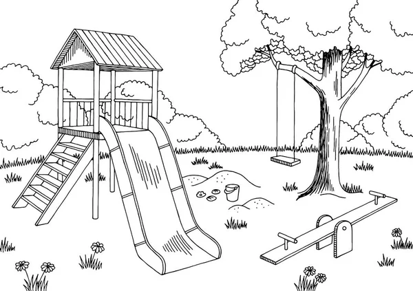 ᐈ Playground cartoon stock images, Royalty Free empty cartoon ...