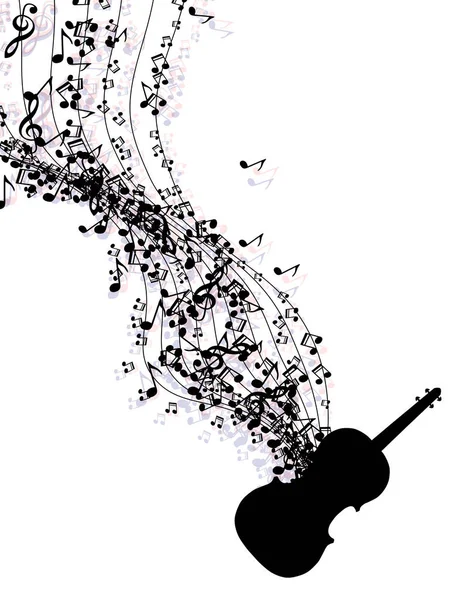 Wavy music notes Vector Art Stock Images | Depositphotos