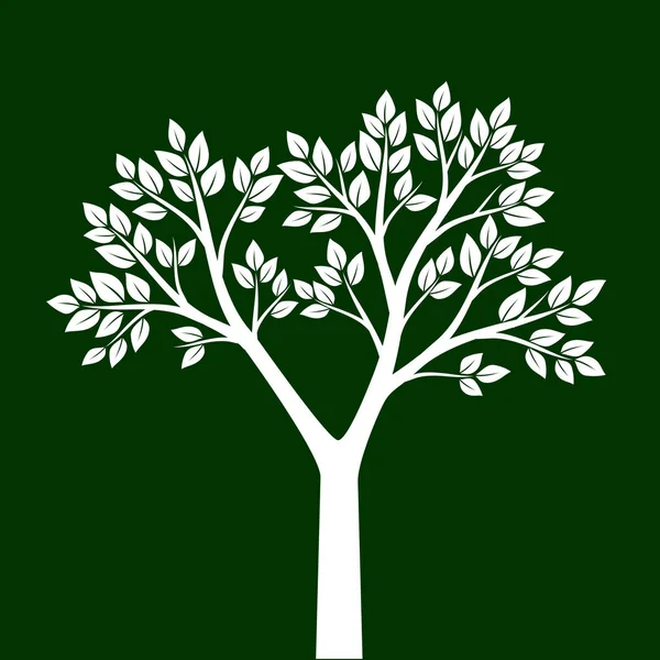 White tree Vector Art Stock Images | Depositphotos