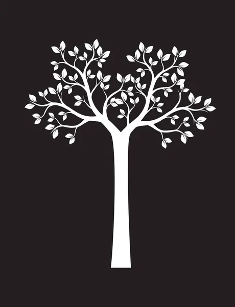 White tree vector Vector Art Stock Images | Depositphotos