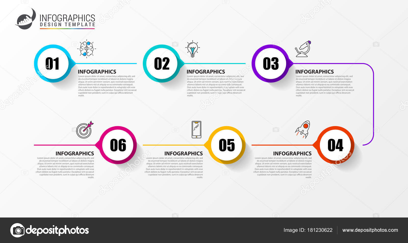Modern Timeline Design