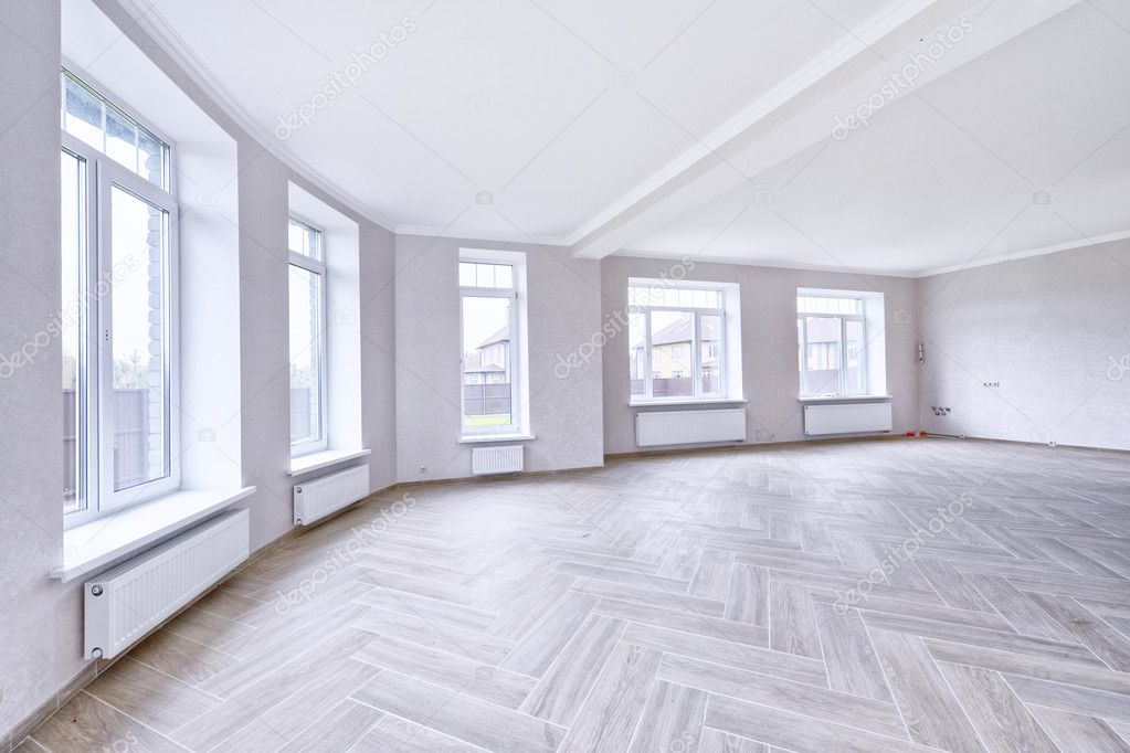 Empty interior in modern house Stock Photo by ©ovchinnikovfoto 128220552