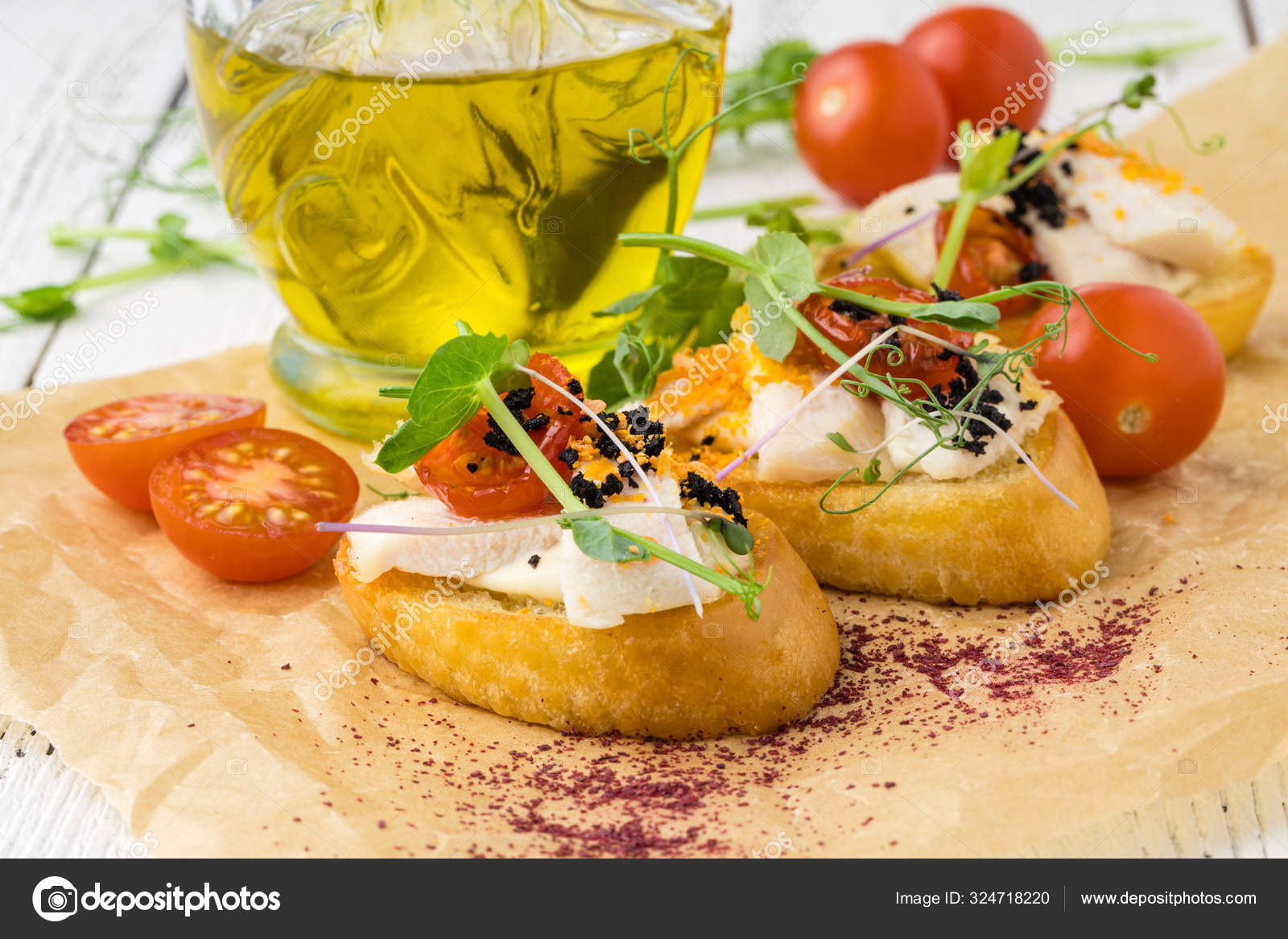 Appetizers Party Event food, catering concept Stock Photo by ...