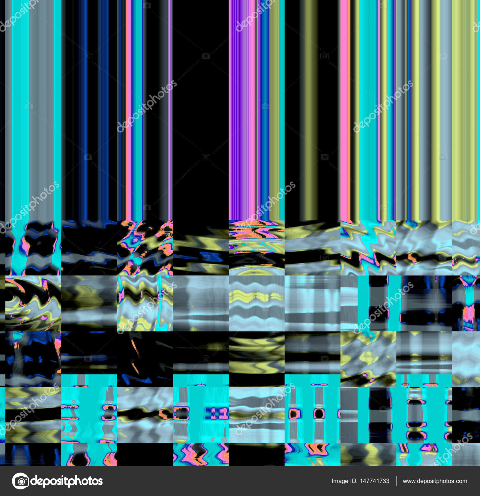 Design template can be used for info-graphics Vertical lines graphic or ...