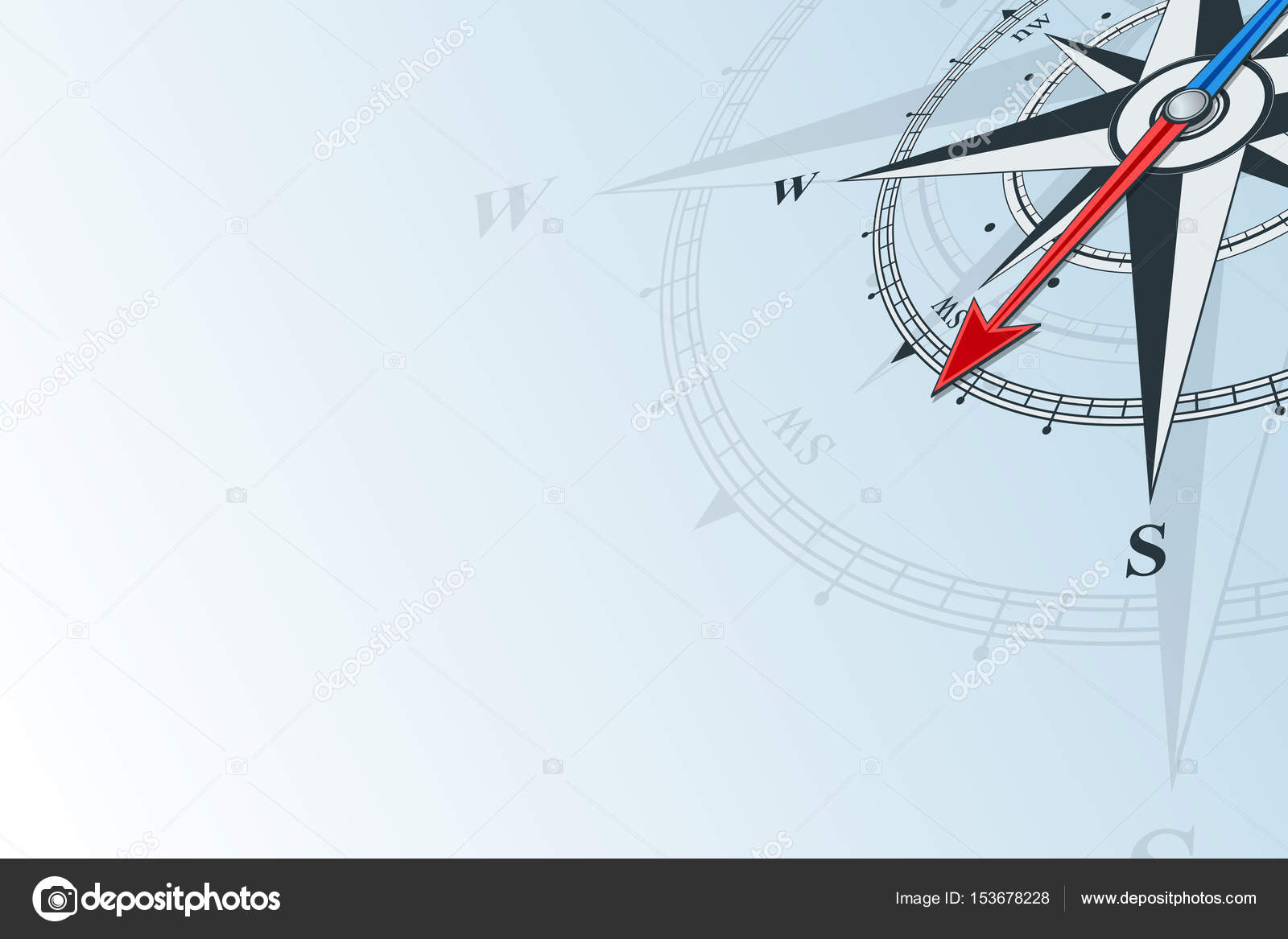Compass southwest background Stock Vector Image by ©Sid10 #153678228