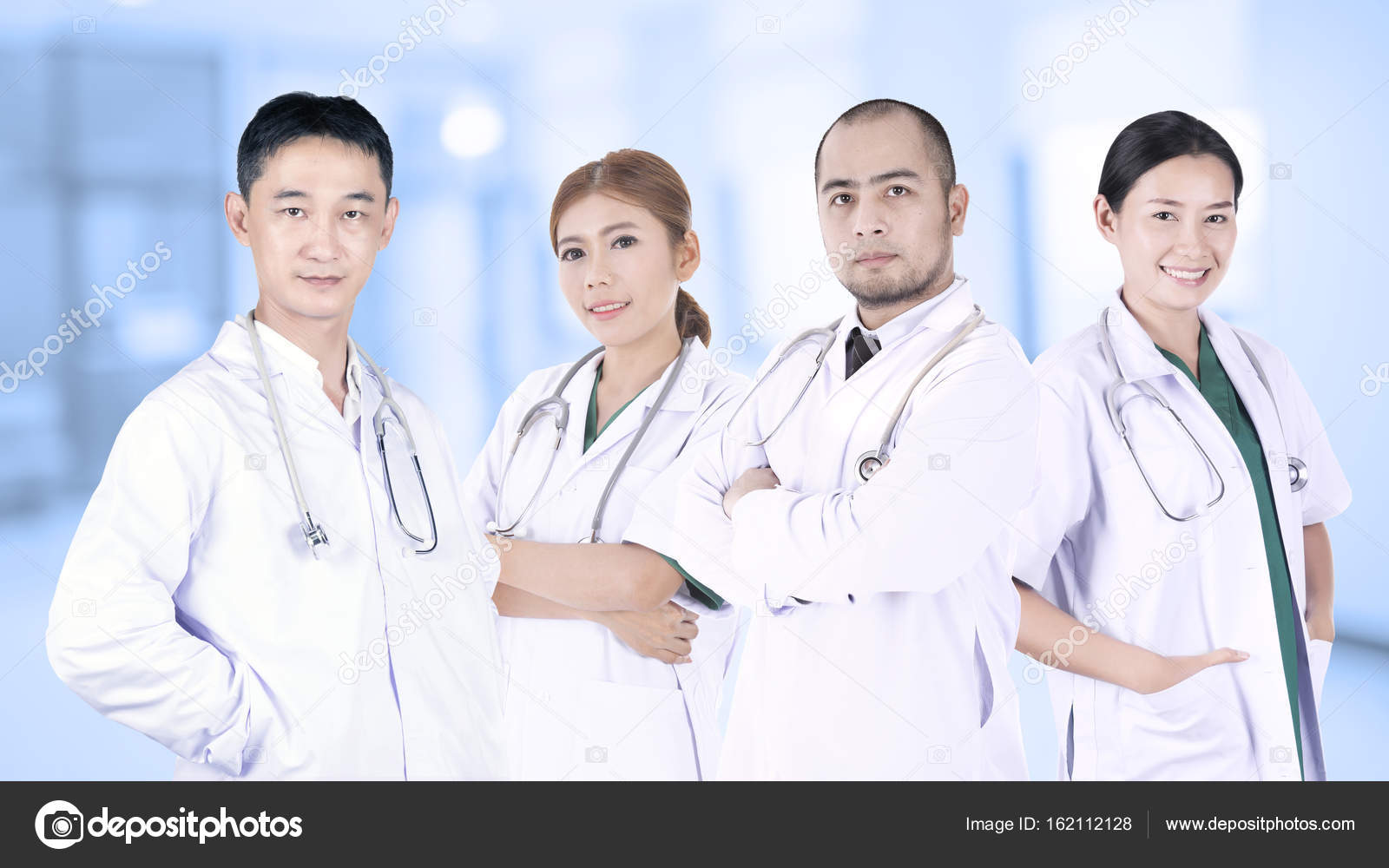 Team Doctor Commitment Hospital — Stock Photo © Pitiya #162112128