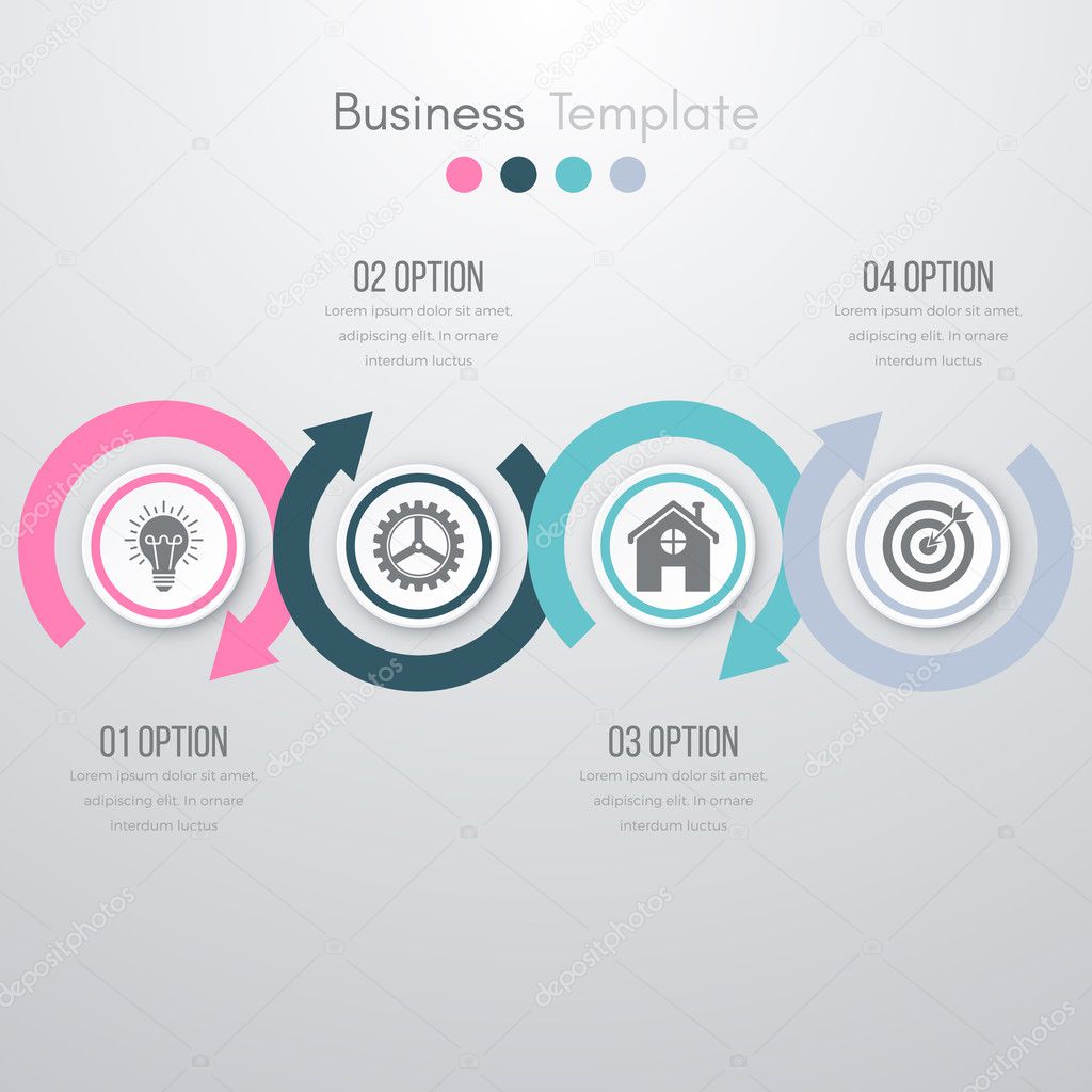 Vector illustration infographics Stock Vector by ©Amelisk 125230562