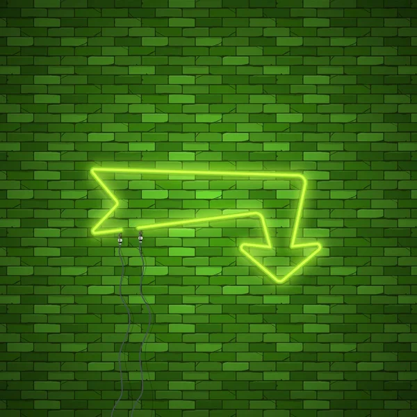 Neon Arrow Sign Stock Vector by ©Amelisk 199559134 Neon Arrow Sign Stock Vector by ©Amelisk 199559134