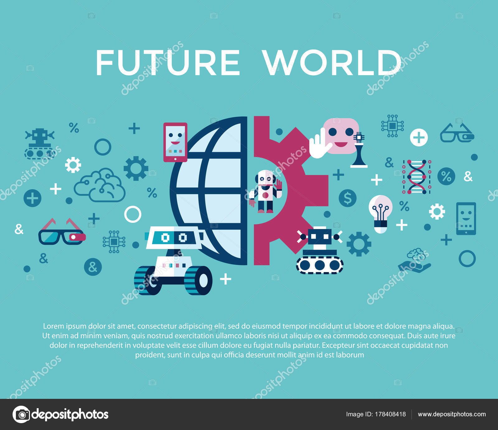 Digital vector artificial intelligence Stock Vector Image by ...