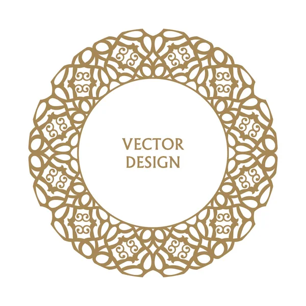 Circular baroque pattern Stock Vector Image by ©baretsky #115360776