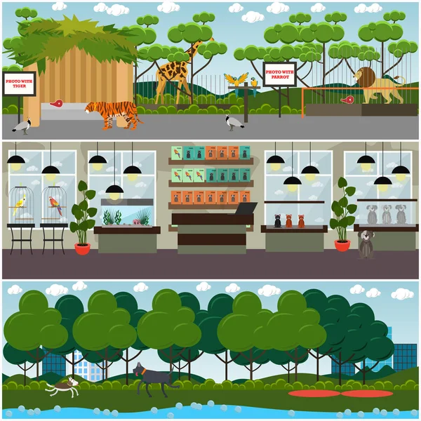 Lugares dibujos animados imágenes de stock de arte vectorial ...