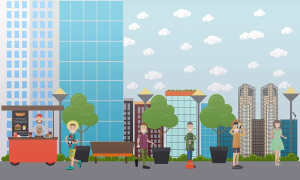 City Cleanup — Stock Vector © mattpost #5579052