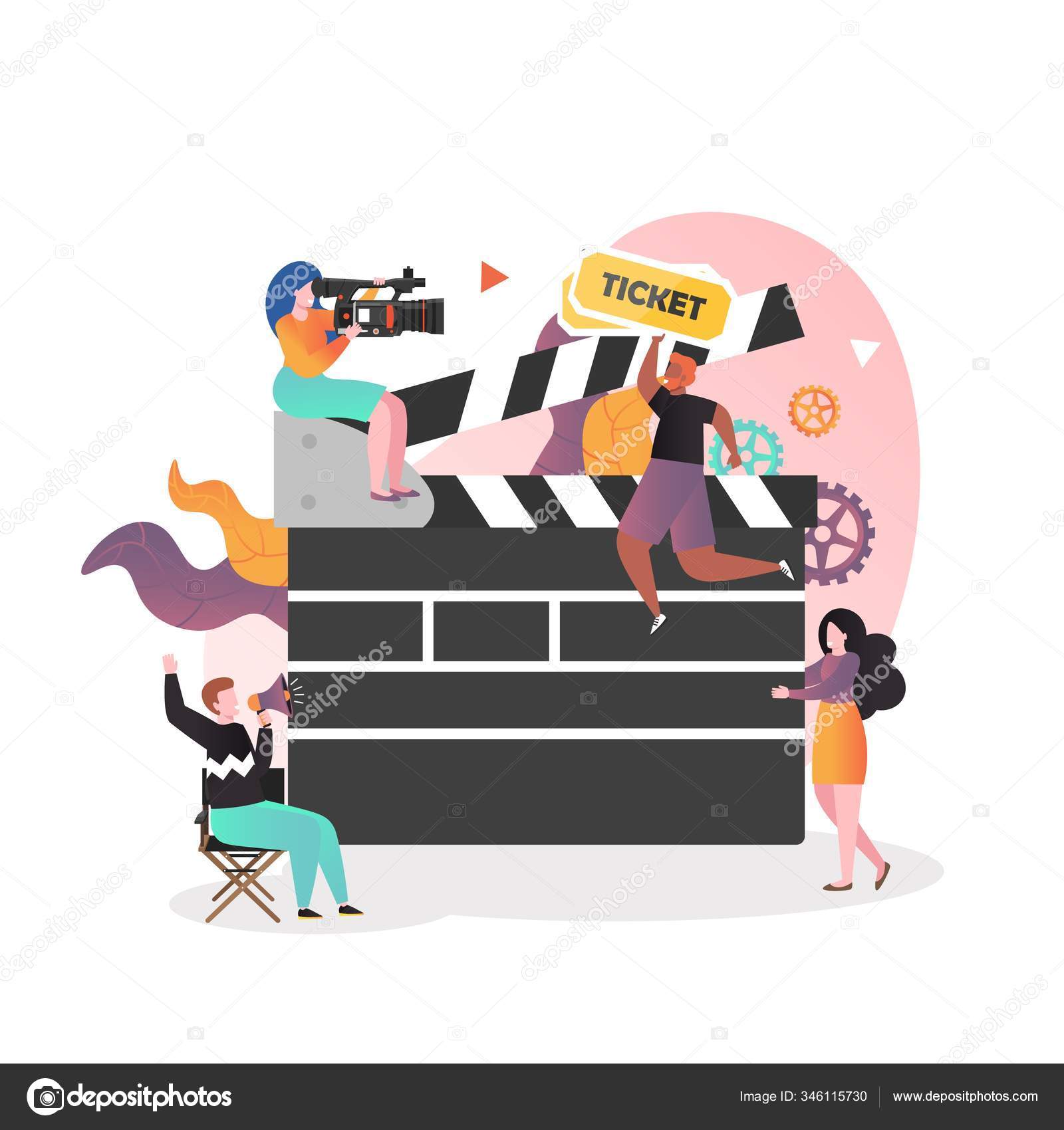 Film Production Vector