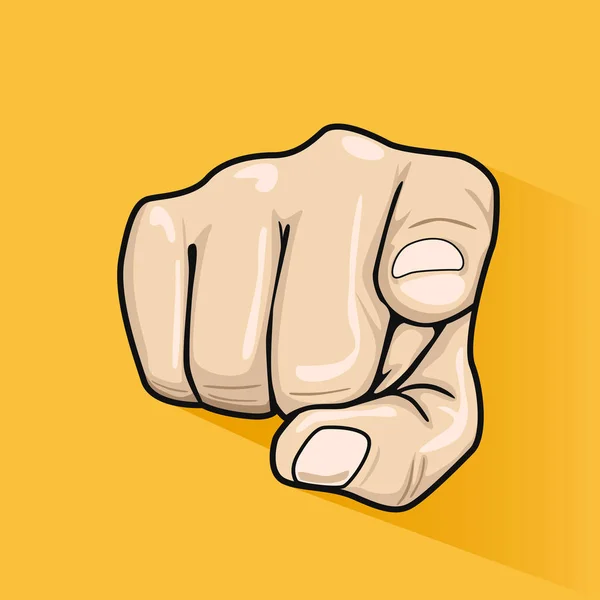 Pointing towards you Vector Art Stock Images | Depositphotos