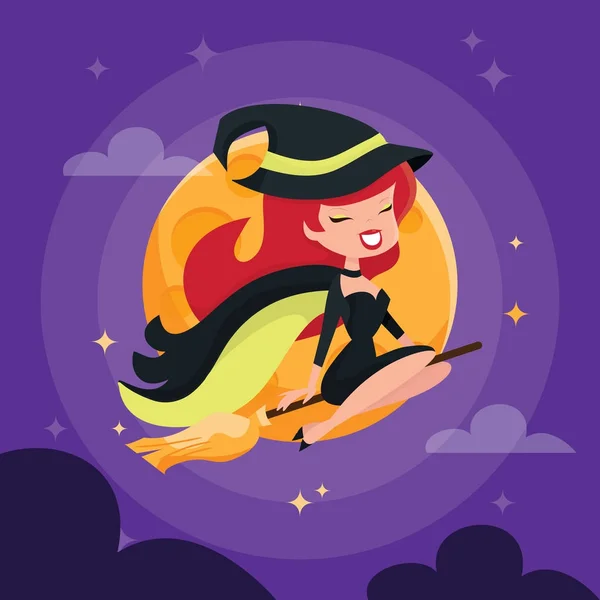 Pin up witch Vector Art Stock Images | Depositphotos