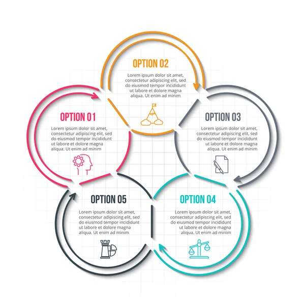 100,000 5 step process Vector Images | Depositphotos