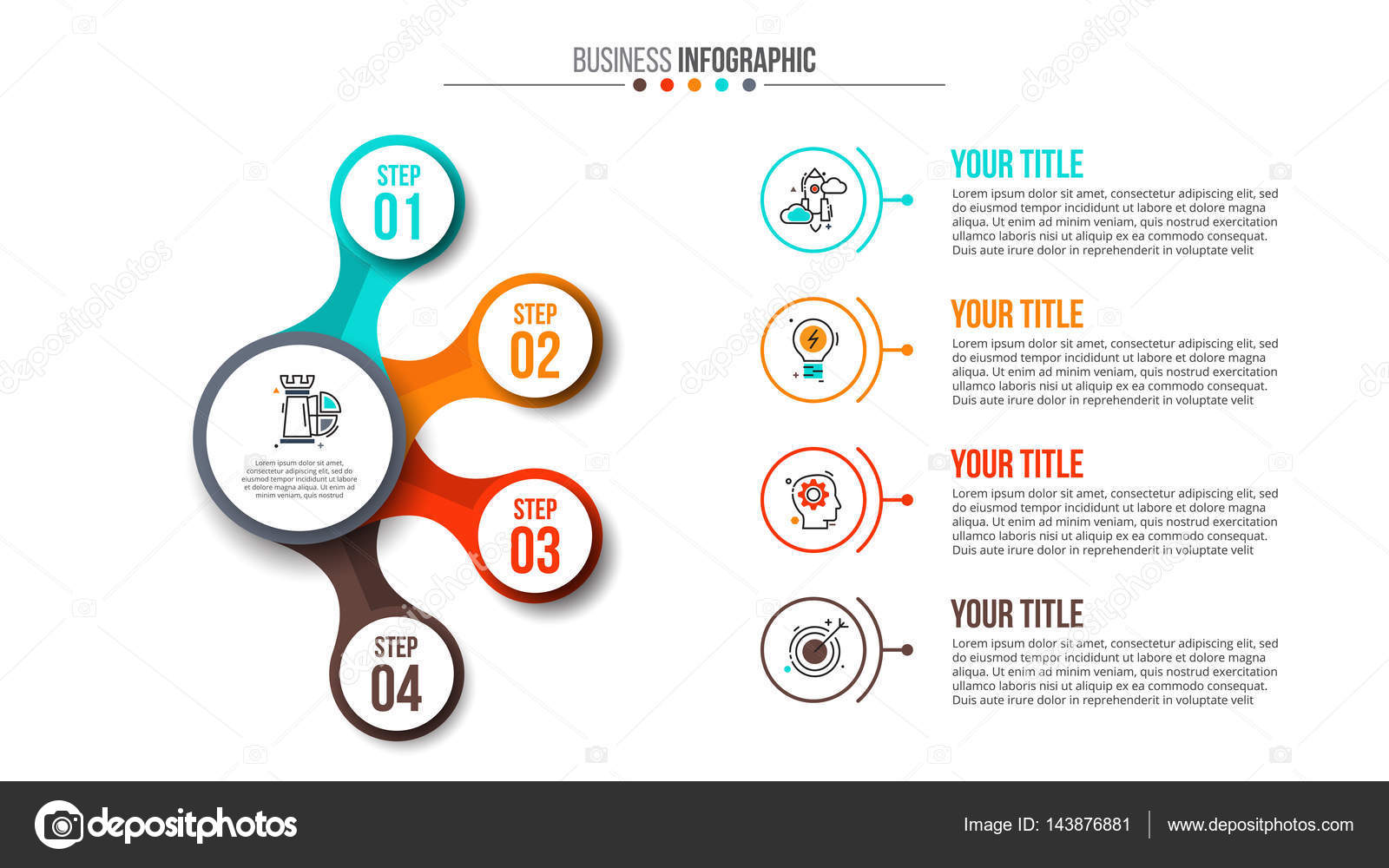 Creative concept for infographic. — Stock Vector © abert84 #143876881