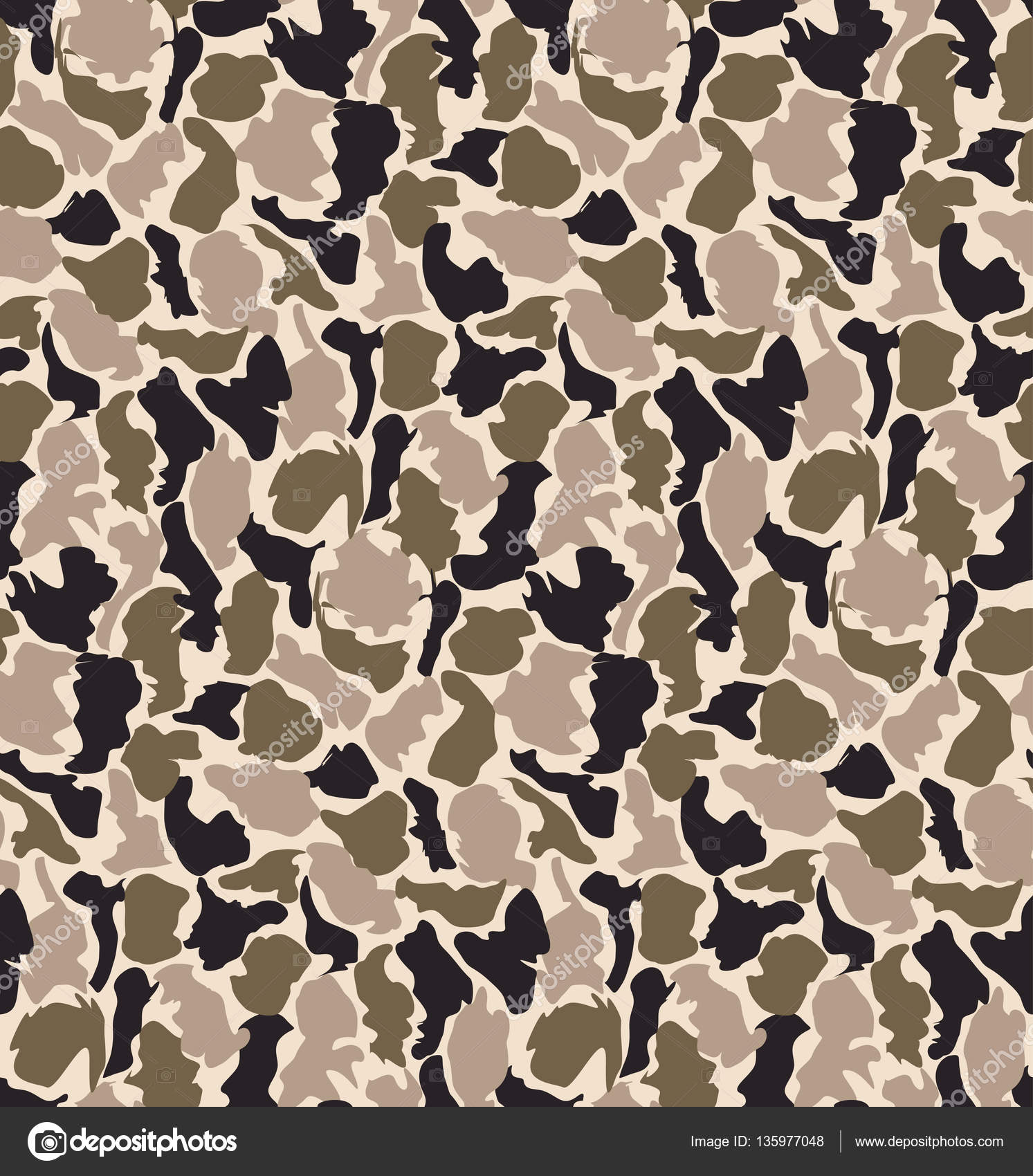 Abstract Military Camouflage Background Stock Vector by ©CRVL 135977048