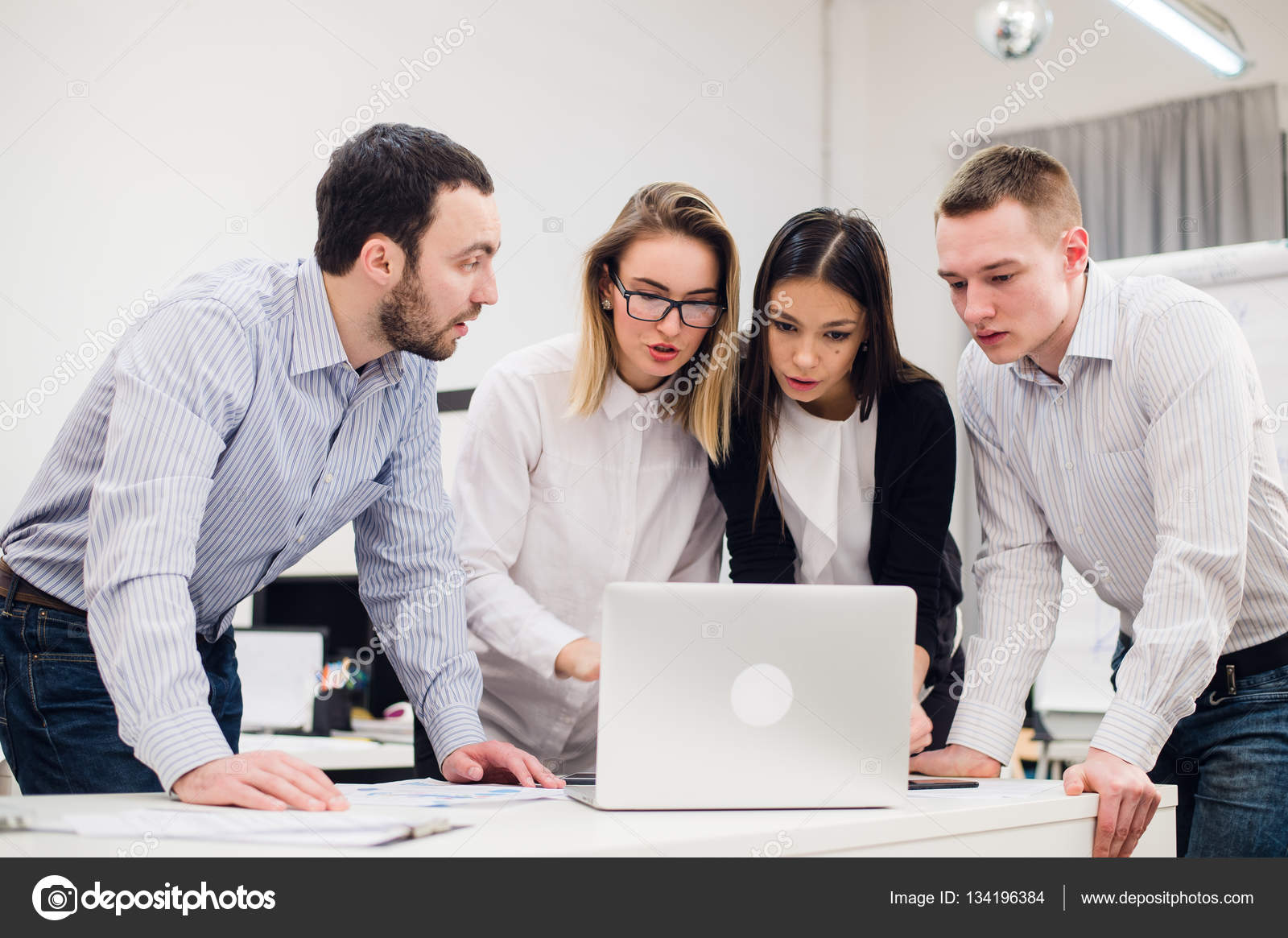 Group Of Office Workers