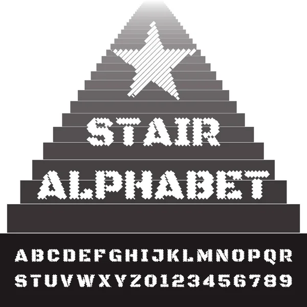 Mesh font alphabet. Vector mesh letters and numbers. Stock Vector Image ...