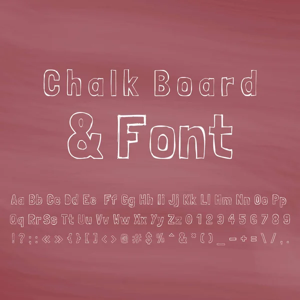 Typographie craie images vectorielles, Typographie craie vecteurs ...