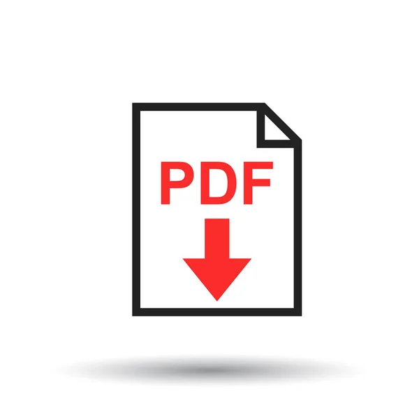 PDF icon. — Stock Vector © Lucaso #33370899