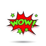 Wow comic wording Stock Vector Image by ©Petersenurecoff.gmail.com ...