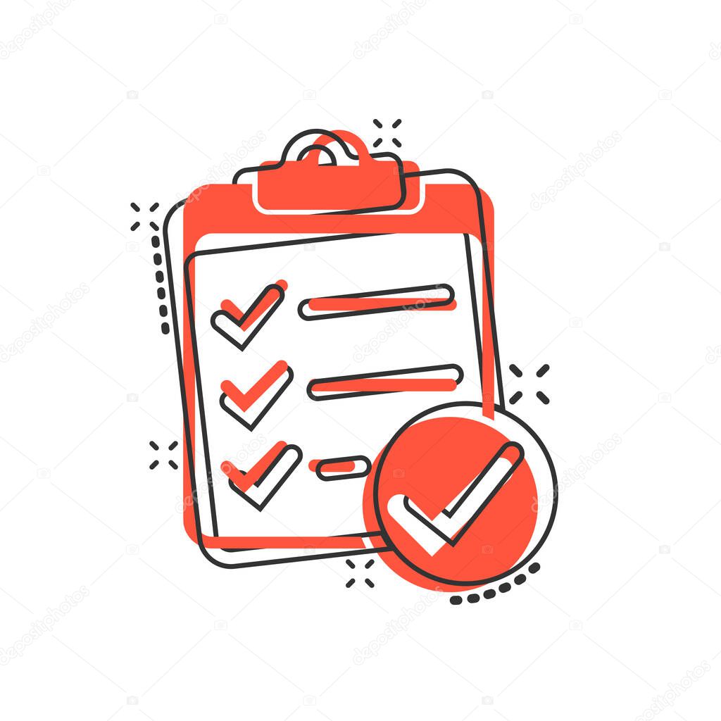 Para hacer la lista de iconos en estilo cómico. Lista de verificación ...