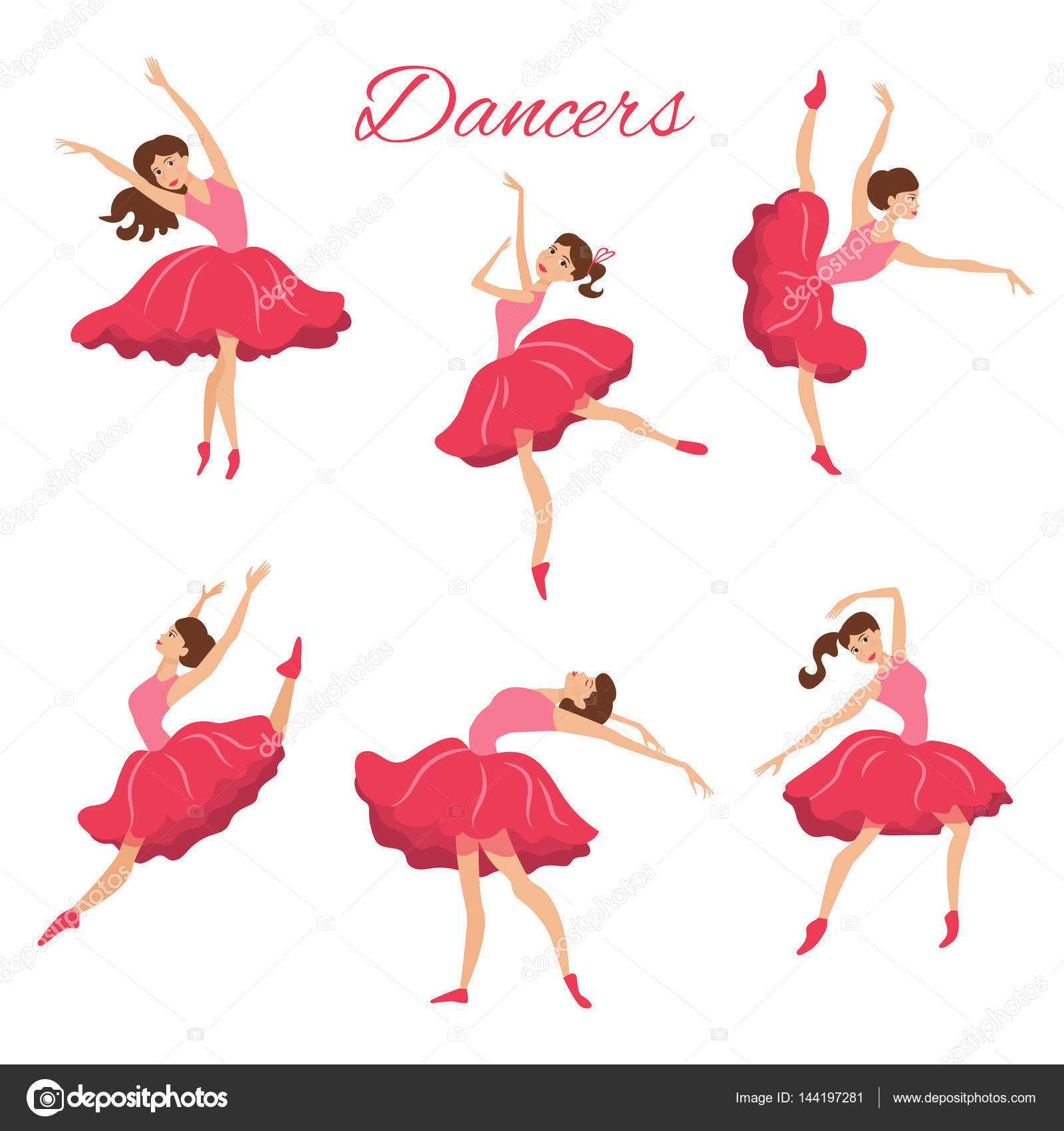 Cartoon Dancers Dancer, Dance, Cartoon, 2D