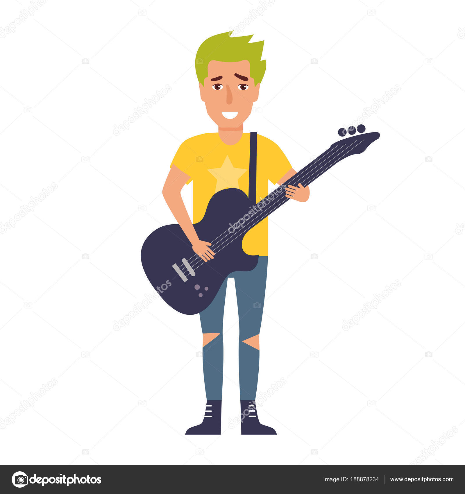 Punk Vector Cartoon Isolated Stock Vector Image By ©annaviolet