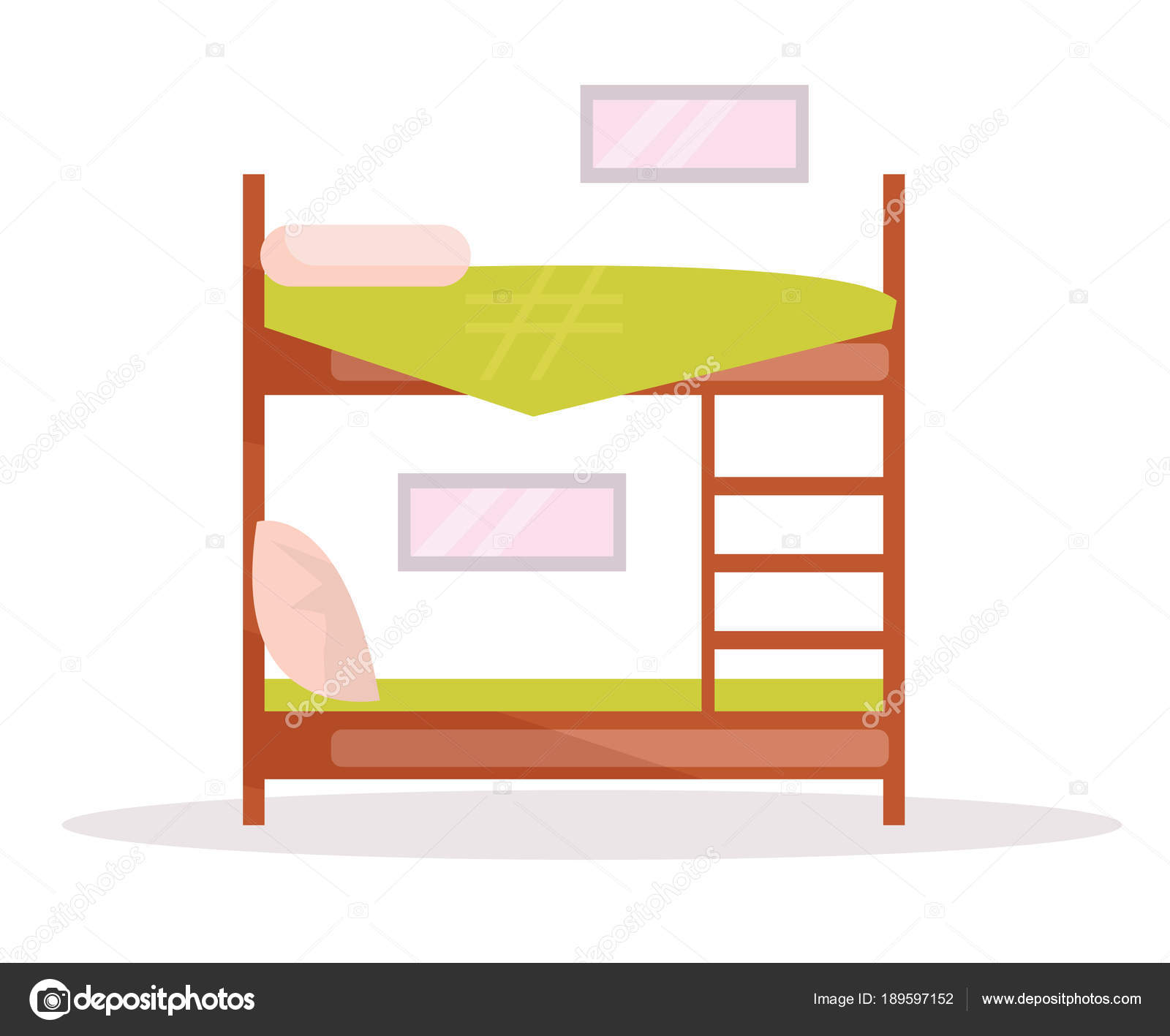 Cartoon Bunk Bed Kids Cartoon Loft Bed Wooden