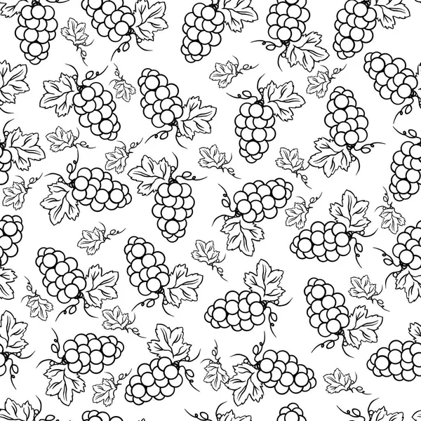 hand drawn doodle grapes — Stock Vector © dragoana23 #72683277