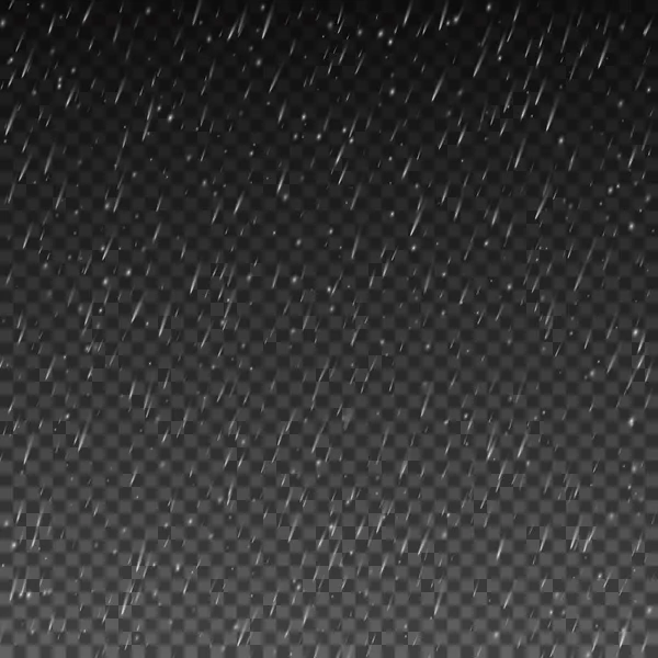 Seamless rainfall texture. Rain drop effect. Vector isolated on ...