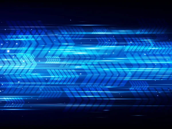 High Speed Tech Abstract Technology Background Vector Illustration ...