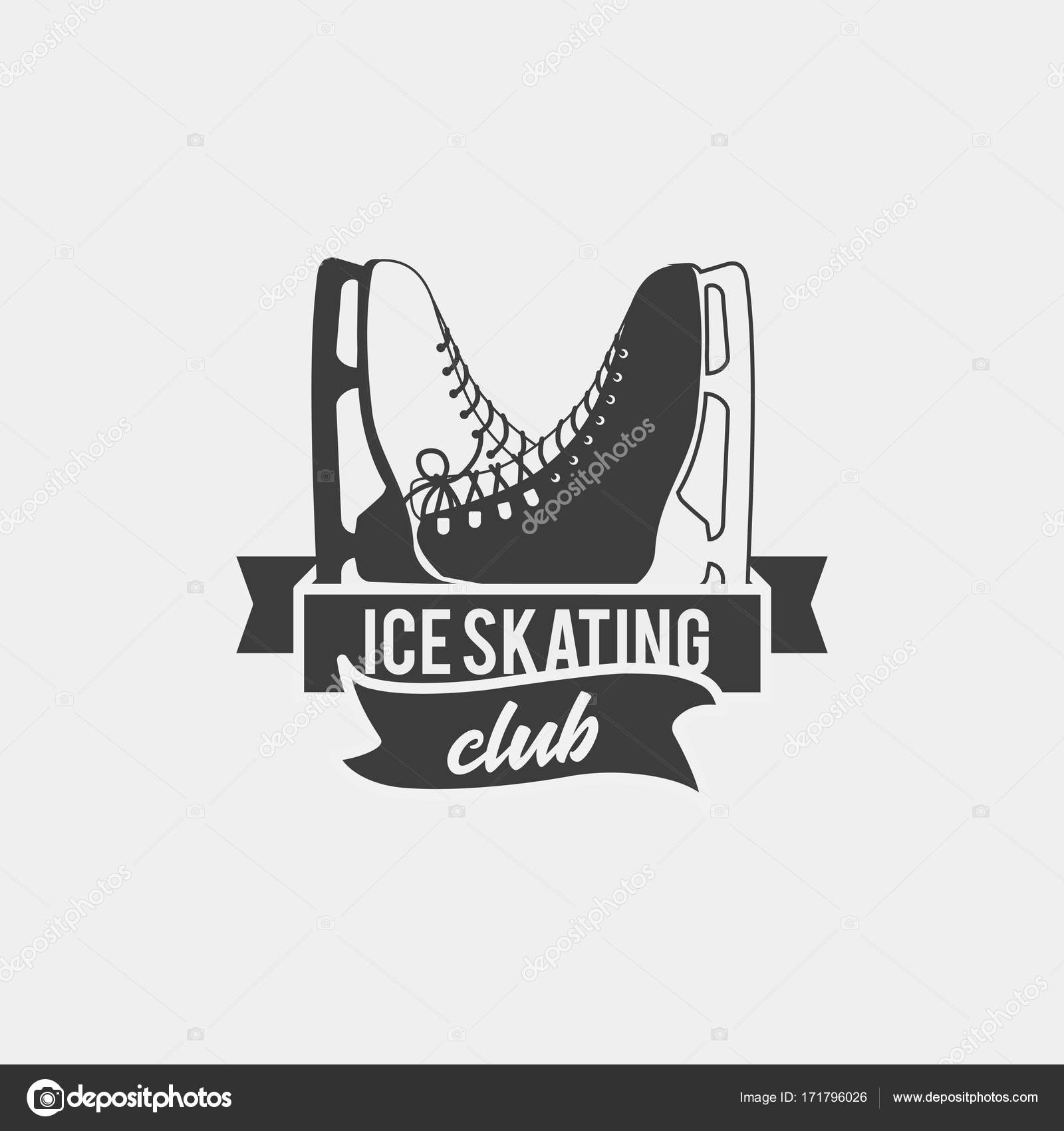 Image vectorielle Logo avec une paire de patins . par ©Woters - 171796026