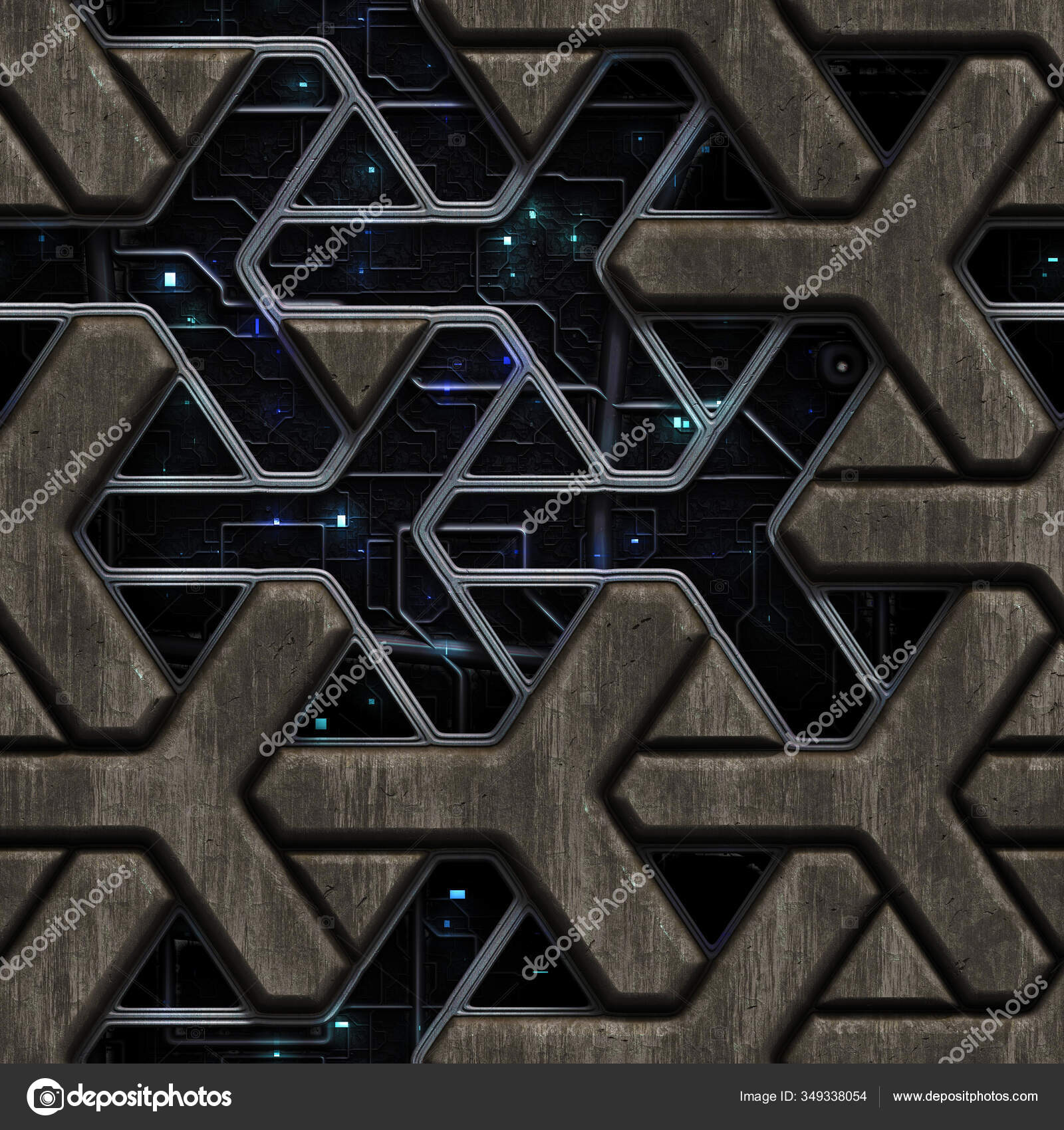 Repeating Background Patterns Metal