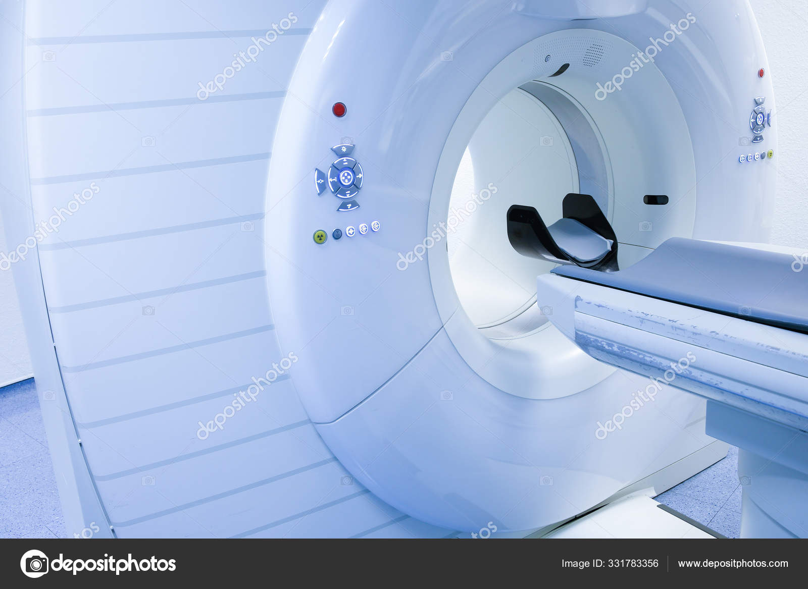 CT scanner in hospital laboratory Stock Photo by ©zlikovec 331783356