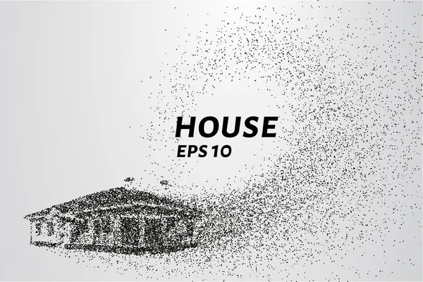 Soccer ball of a silhouette from particle Stock Vector Image by ...