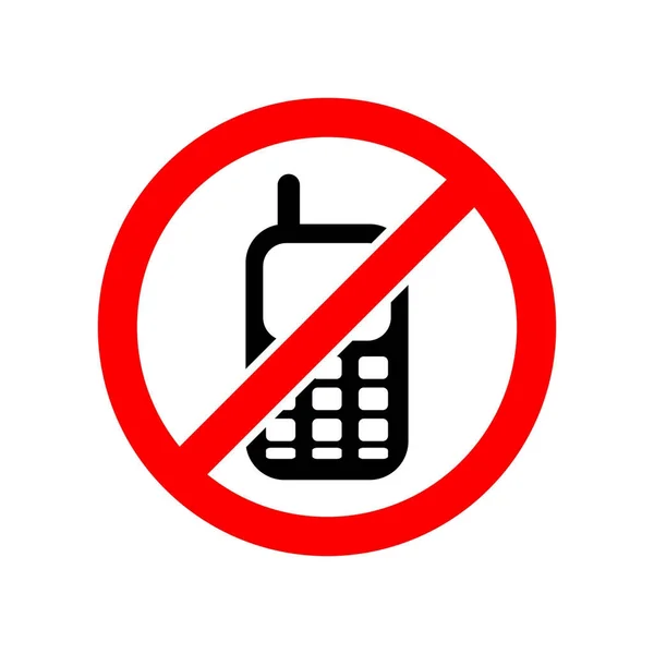 Verbod op mobiele telefoon Vector Art Stock Images | Depositphotos