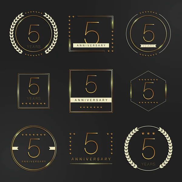 1,183 5th anniversary Vector Images | Depositphotos