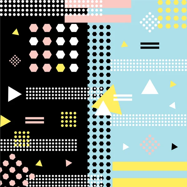 Memphis style pattern Stock Vector Image by ©DianaHlevnjak #127255066