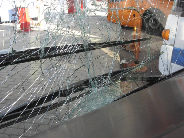 Damaged guard rail Stock Photos, Royalty Free Damaged guard rail Images ...