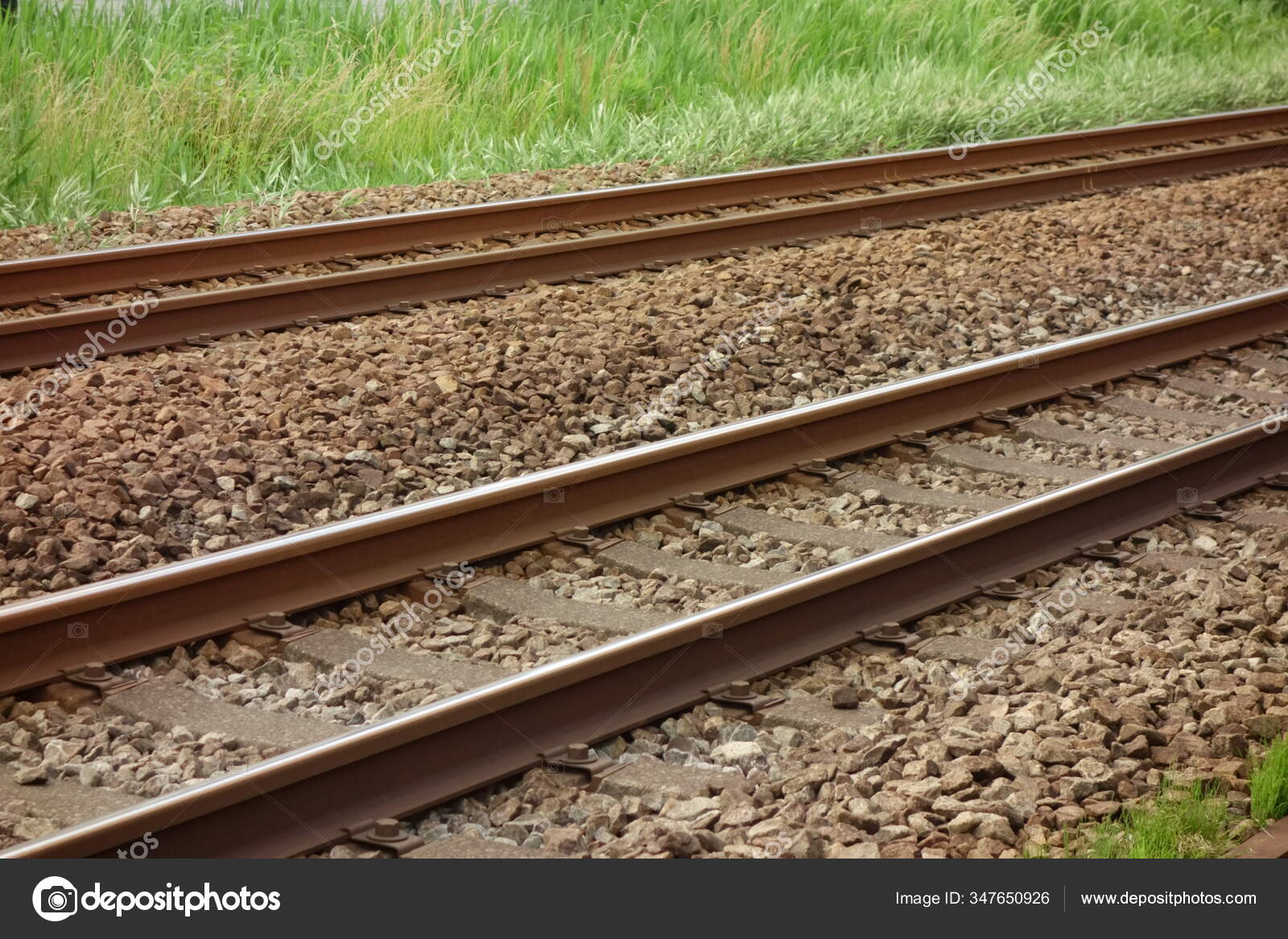 Rail Objects Endless Railroad Tracks — Stock Photo © diamondforce ...